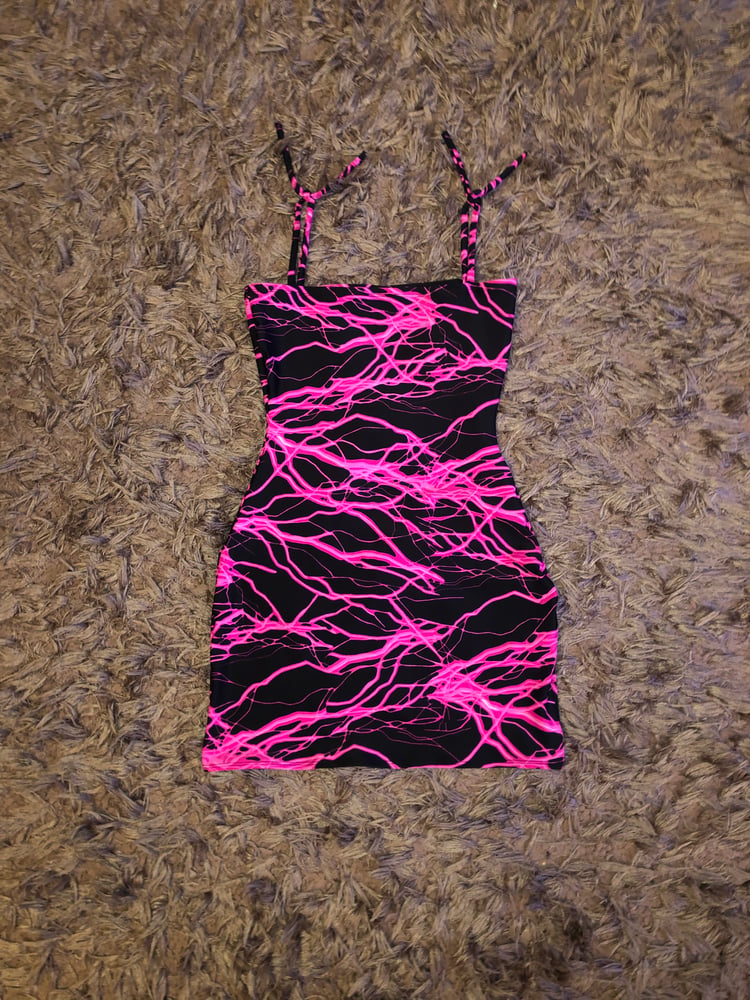 Electro Pink Slip Dress – NoughtiesBaby